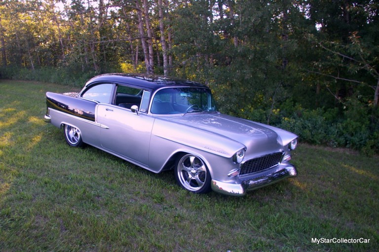 MARCH 2016: A ’55 CHEVY RESTO MOD MAKES THE PERFECT SELFIE BIRTHDAY ...