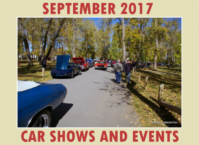 SEPTEMBER 2017 CARS SHOWS AND EVENTS: MyStarCollectorCar.com ...