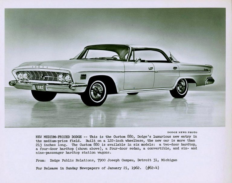 LOST IN THE SIXTIES WITH A FORGOTTEN MOPAR: THE DODGE 880 ...