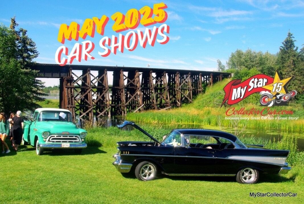 MYSTARCOLLECTORCAR MAY 2025 CAR SHOWS AND EVENTS | MyStarCollectorCar