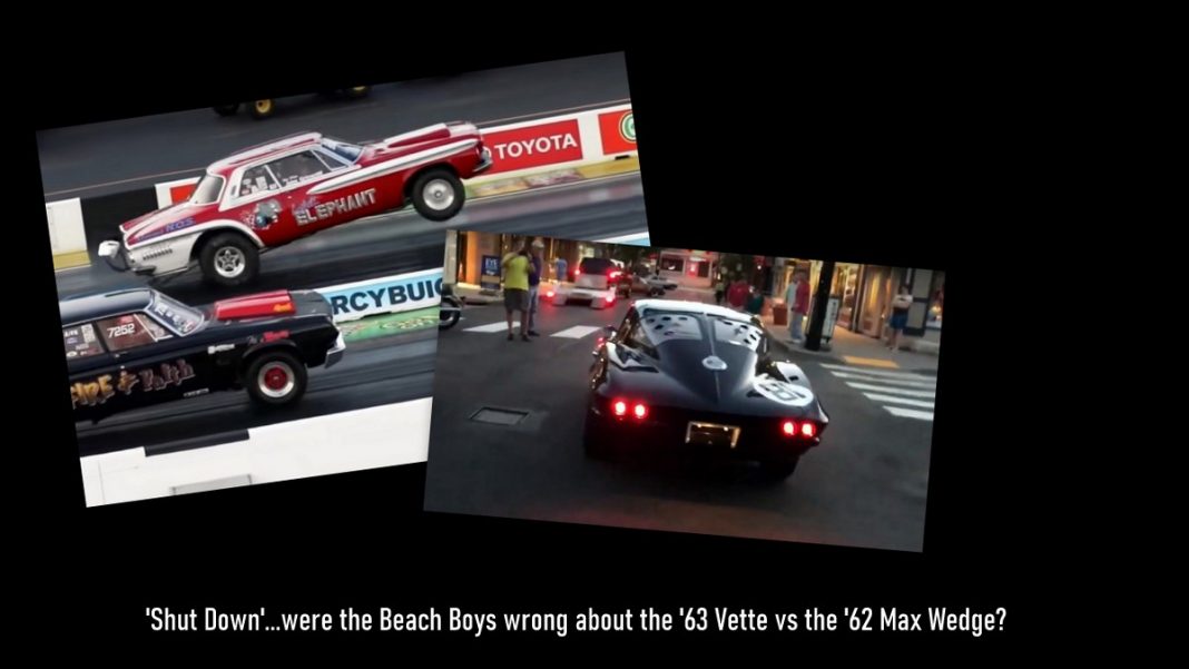 ‘SHUTDOWN’…. DART VS VETTE…. HOW THE BEACH BOYS GOT IT WRONG IN A CAR ...
