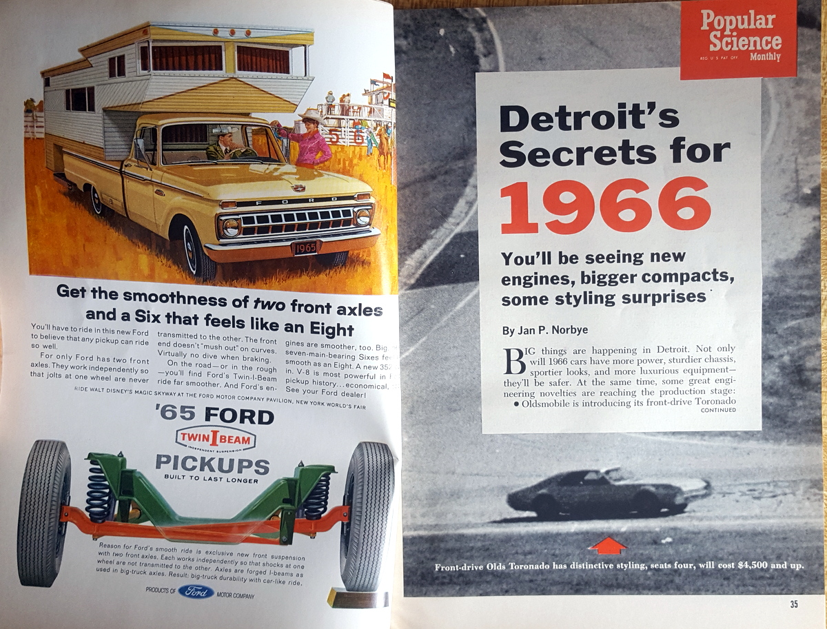 HOW A JULY 1965 POPULAR SCIENCE MAGAZINE ENTERTAINED A CAR KID ...