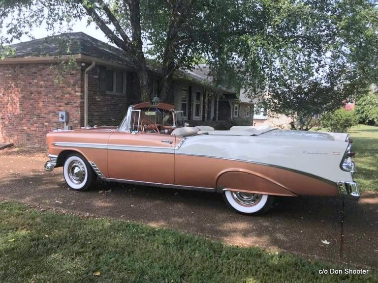 MAY 2021: A 1956 CHEVY CONVERTIBLE HAS A REMARKABLE 93-YEAR-OLD OWNER ...