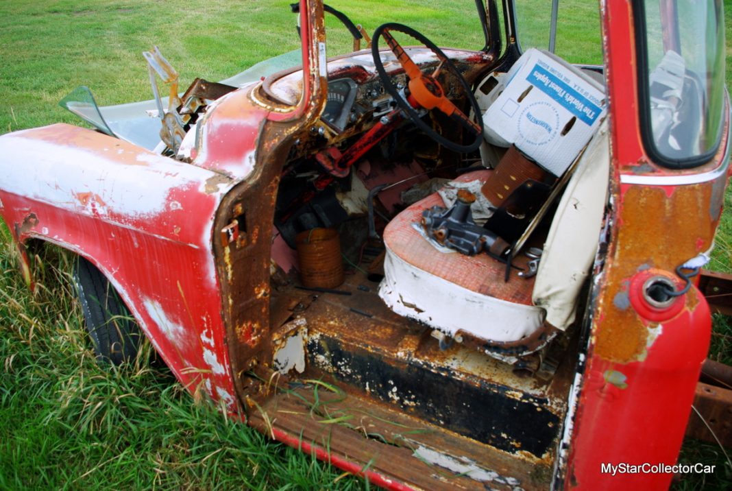 FEBRUARY 2022: A 1955 CHEVROLET 3124 CAMEO EXTENDED CAB RESTO MOD IS A ...