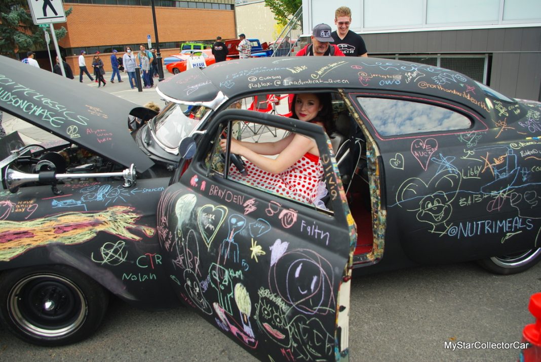 MAY 2022: ’54 CHEVY 210 TWO-DOOR SEDAN–THE CHALKBOARD/COMIC BOOK CAR ...