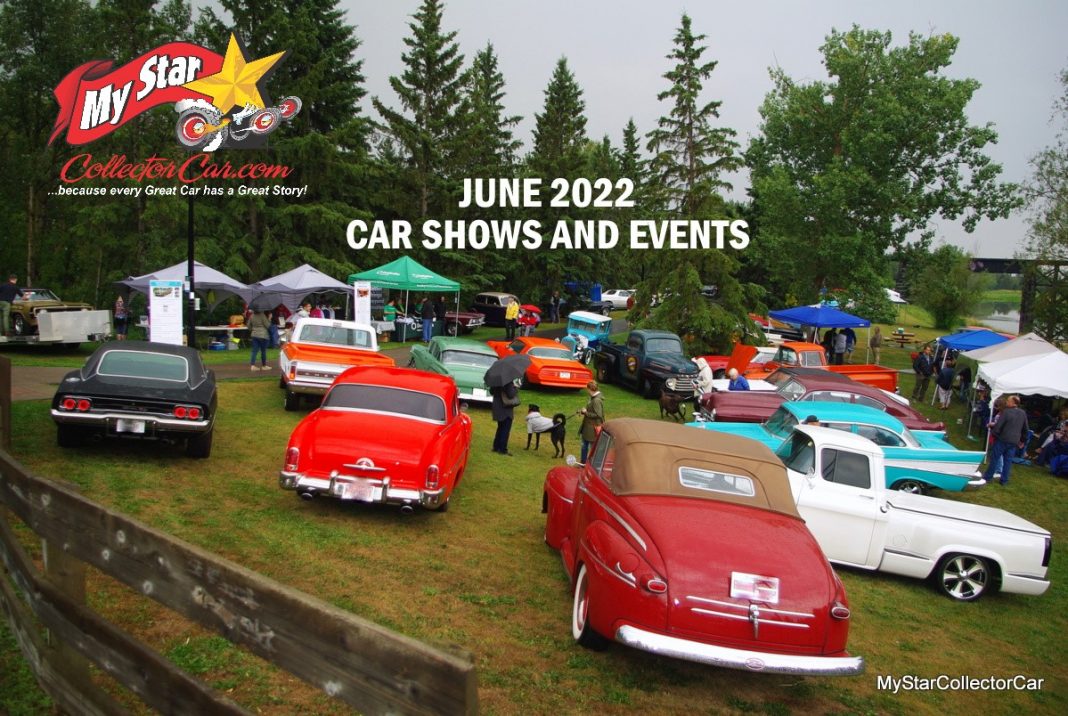 MYSTARCOLLECTORCAR JUNE 2022 CAR SHOWS AND EVENTS | MyStarCollectorCar