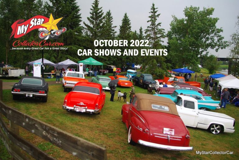 MYSTARCOLLECTORCAR OCTOBER 2022 CAR SHOWS AND EVENTS | MyStarCollectorCar