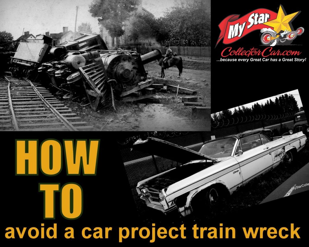 HOW TO AVOID A TRAIN WRECK DURING A CAR PROJECT | MyStarCollectorCar