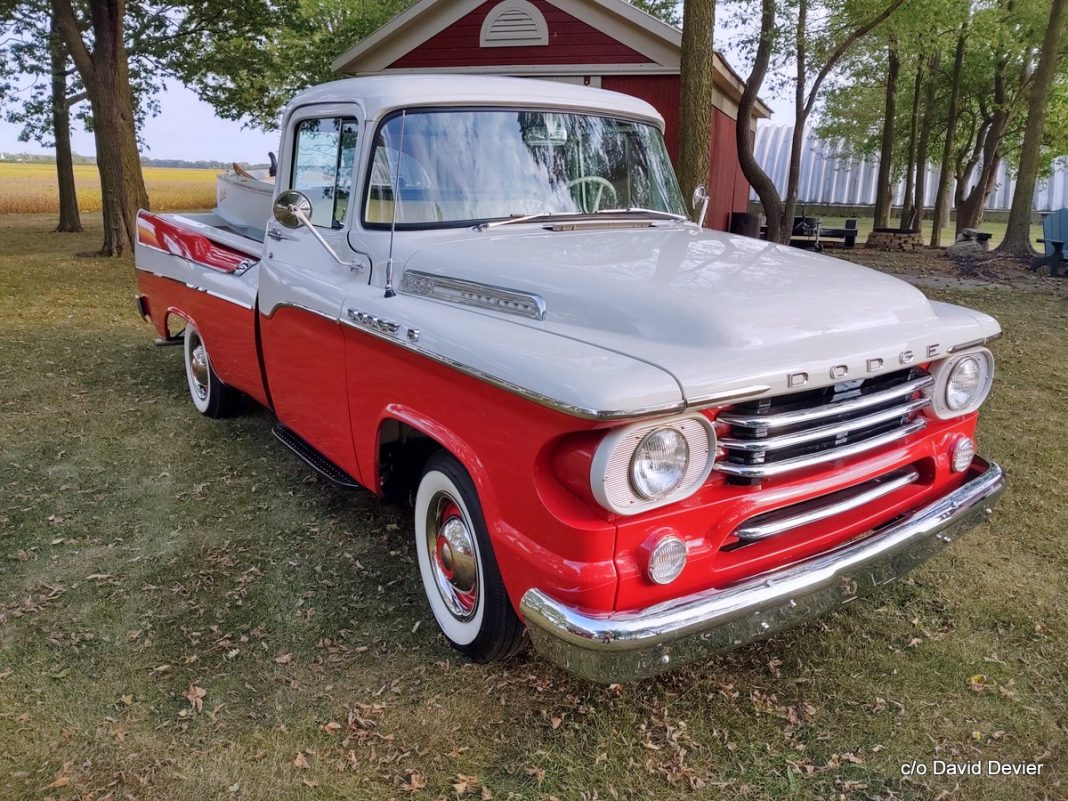 MAY 2022: 1958 DODGE SWEPTSIDE–A BACKGROUND PLAYER IN A PHOTO GETS A ...