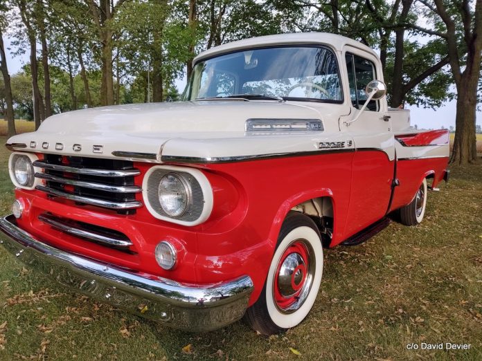 MAY 2022: 1958 DODGE SWEPTSIDE–A BACKGROUND PLAYER IN A PHOTO GETS A ...