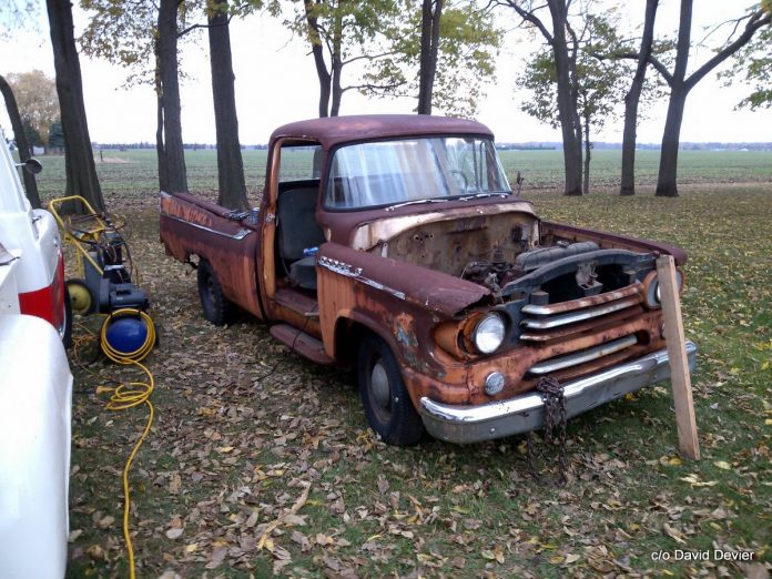 MAY 2022: 1958 DODGE SWEPTSIDE–A BACKGROUND PLAYER IN A PHOTO GETS A ...