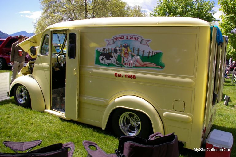 AUGUST 2022: THIS HOT ROD 1956 DIVCO TRUCK WOULD HAVE DELIVERED MILK IN ...