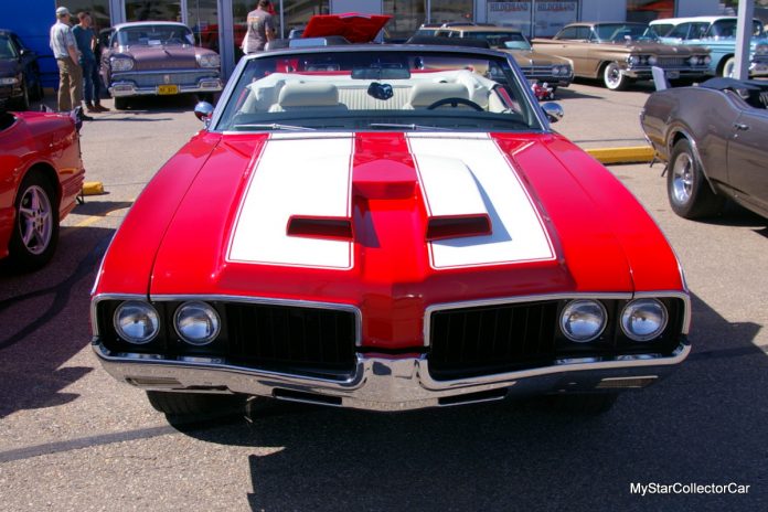 MAY 2023: A 1969 CUTLASS S CONVERTIBLE GETS A ‘PULL ME OVER RED’ PAINT ...