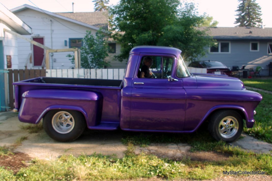 SEPTEMBER 2022: NO LS…NO OVERDRIVE: THIS RESTO MOD 1956 CHEVY PICKUP IS ...