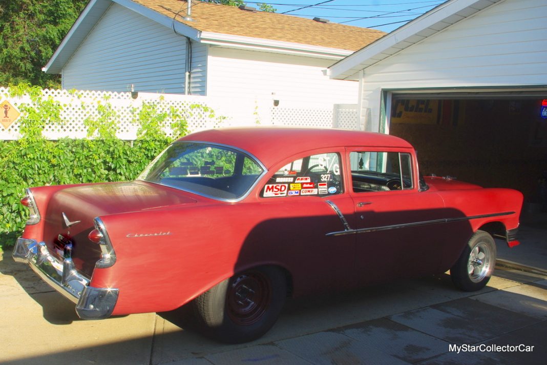 NOVEMBER 2022: A FORMER TRACK STAR 1956 CHEVY 2-DOOR POST IS NOW AN OLD ...