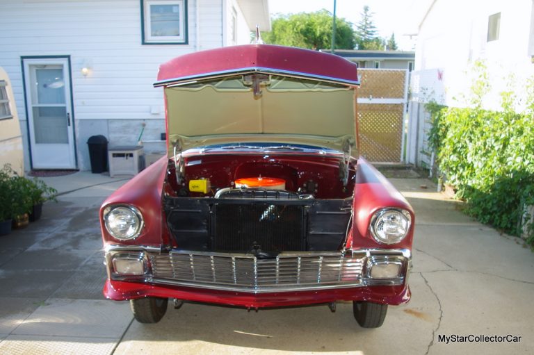 NOVEMBER 2022: A FORMER TRACK STAR 1956 CHEVY 2-DOOR POST IS NOW AN OLD ...