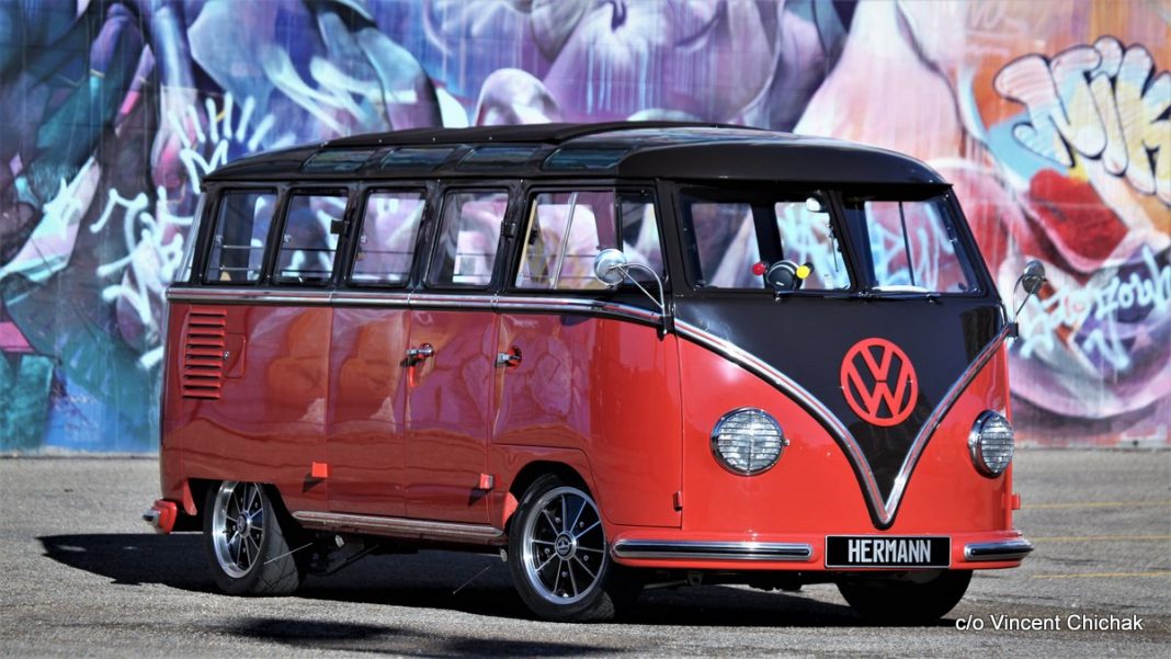 FEBRUARY 2023: A WILD 1960 VOLKSWAGEN RESTO MOD BUS NAMED HERMANN ...