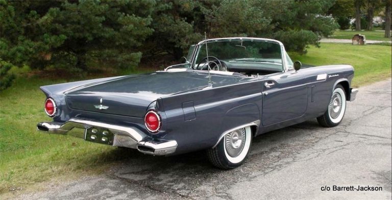 THE 1956 AND ’57 T-BIRDS WERE NOT EXACTLY FRICK AND FRACK ...