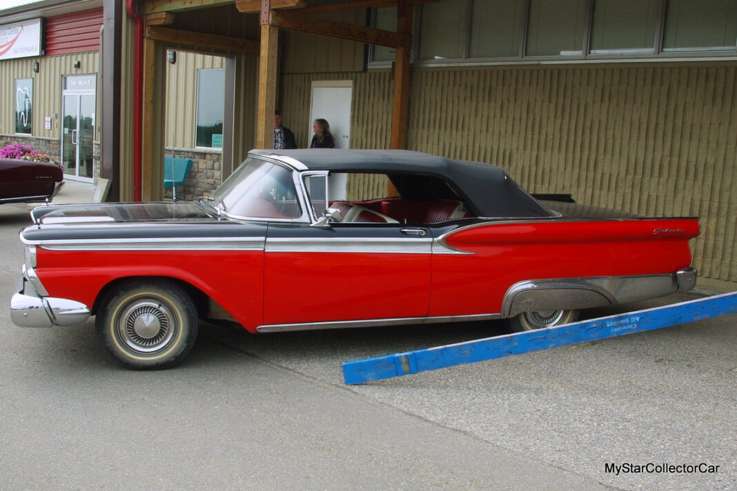 JUNE 2024: A 1959 FORD FAIRLANE 500 SUNLINER CONVERTIBLE WAS AN ...