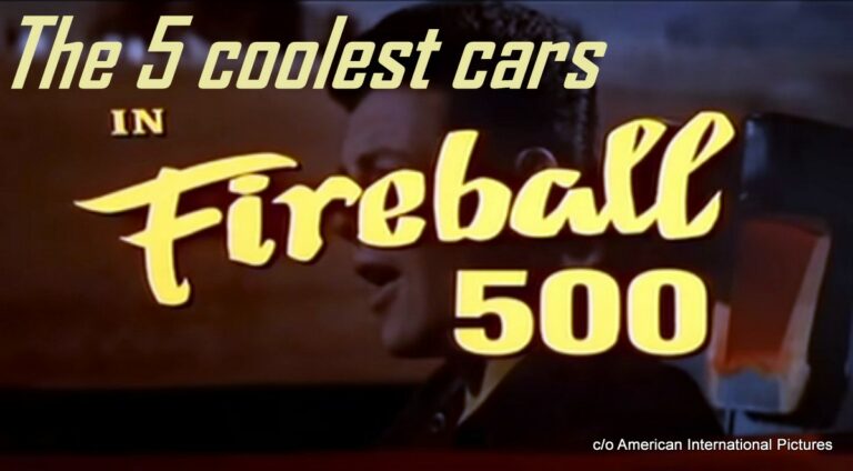 MYSTAR AUGUST 18 FIVE FOR FRIDAY: THE FIVE COOLEST CARS IN FIREBALL 500 ...