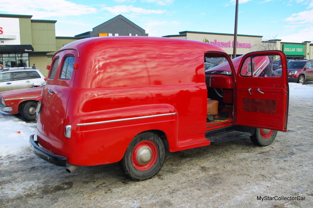 FEBRUARY 2024: A 1948 MERCURY SEDAN DELIVERY TRUCK HAULS AROUND A FULL ...
