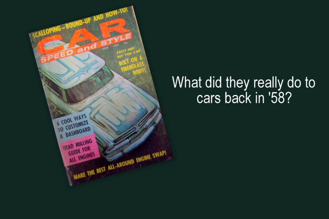CAR SPEED AND STYLE MAGAZINE (JUNE 1958)—THE REAL STORY BEHIND THE ...