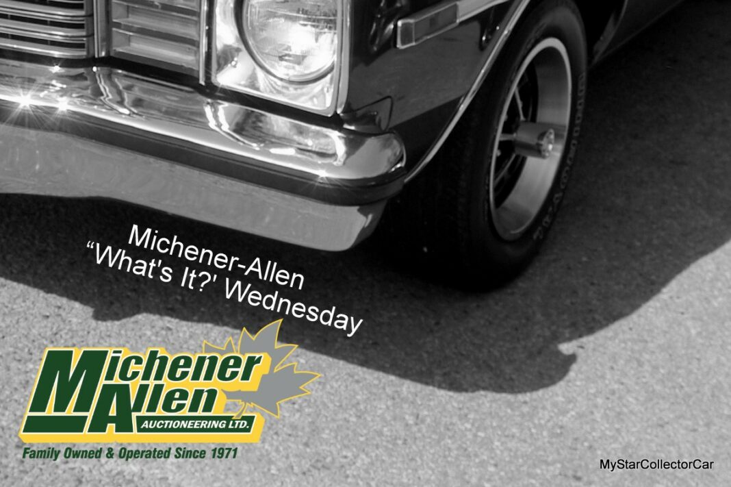 JULY 8 MICHENER-ALLEN AUCTIONEERING “WHAT’S IT?” WEDNESDAY ...