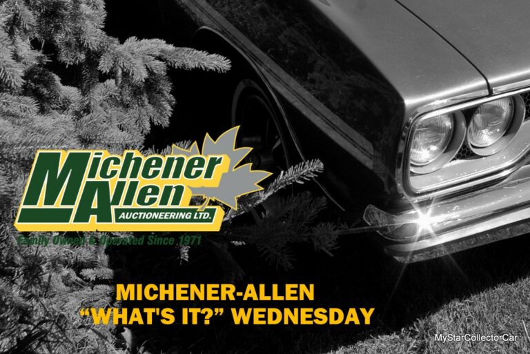 MICHENER-ALLEN AUCTIONEERING AUGUST 7 “WHAT’S IT?” WEDNESDAY ...