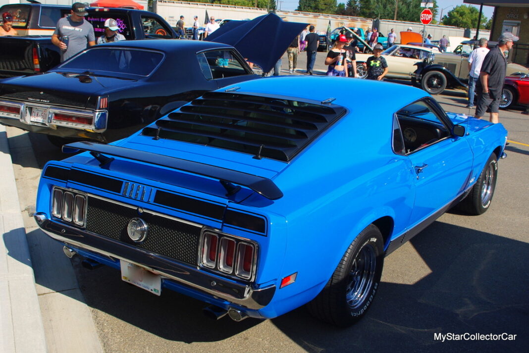 MAY 2025: 1970 MUSTANG MACH I—THE LICENSE PLATE READS ‘EQUES’ FOR A ...