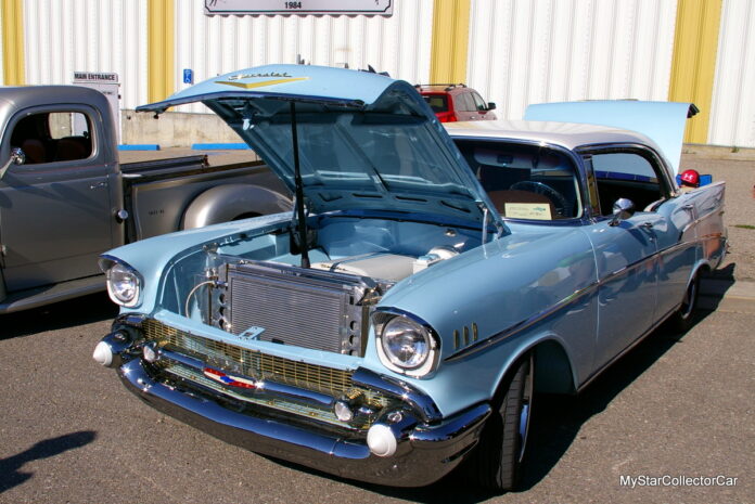 OCTOBER 2024: A 1957 CHEVY BEL AIR 4-DOOR HARDTOP RESTO MOD IS A 21ST ...