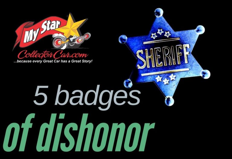 BADGES OF DISHONOR: FIVE EXAMPLES OF STOLEN VALOR IN A CAR NAME ...