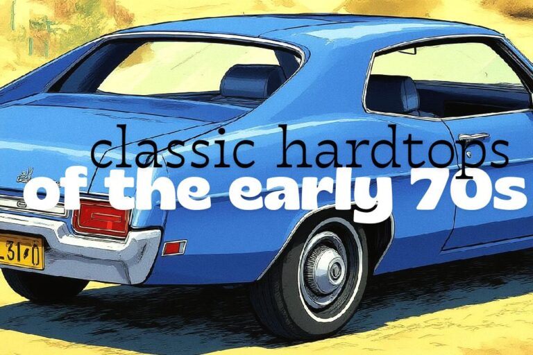 OFF-THE-BEATEN-PATH AND COOL HARDTOPS FROM THE EARLY 1970S ...
